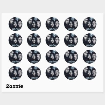 Harry Potter Movie Poster Classic Round Sticker | Zazzle