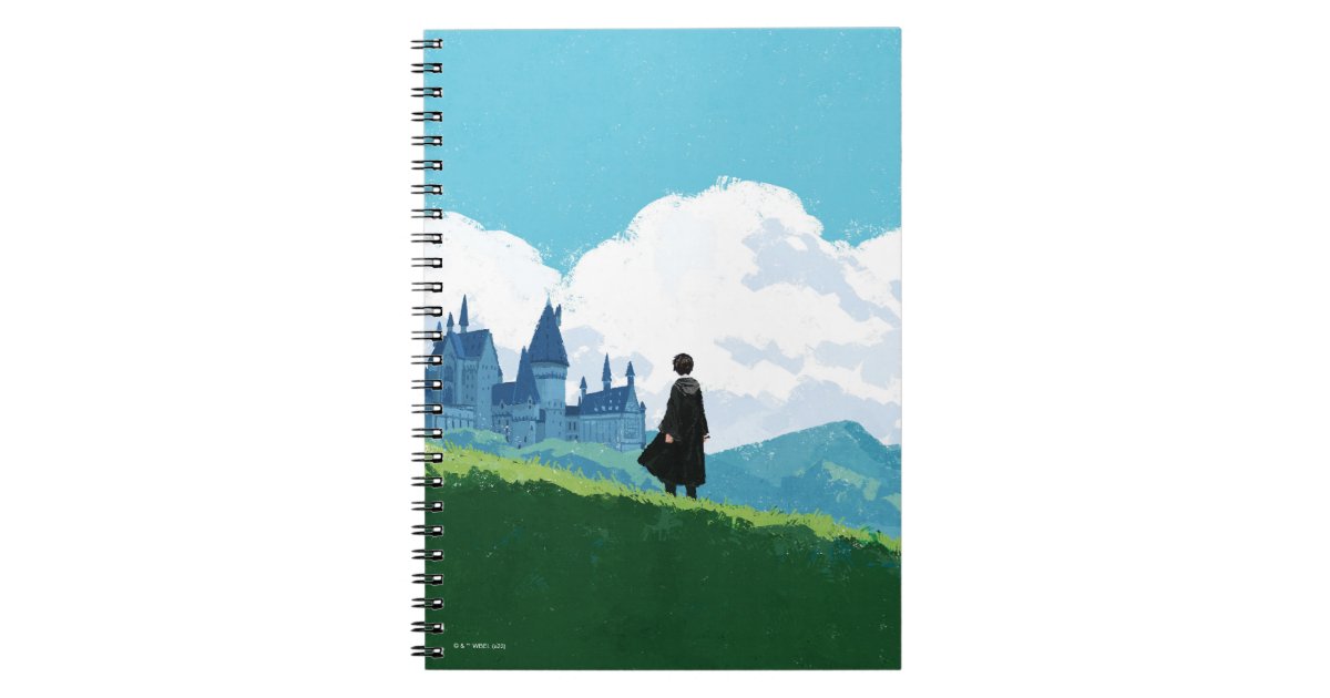 HARRY POTTER™ Overlooking HOGWARTS™ Castle Notebook | Zazzle