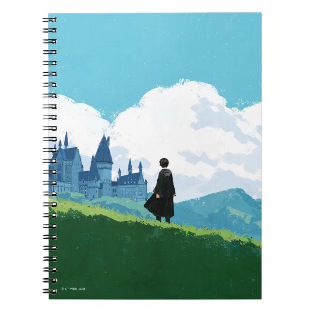 HARRY POTTER™ Overlooking HOGWARTS™ Castle Notebook | Zazzle