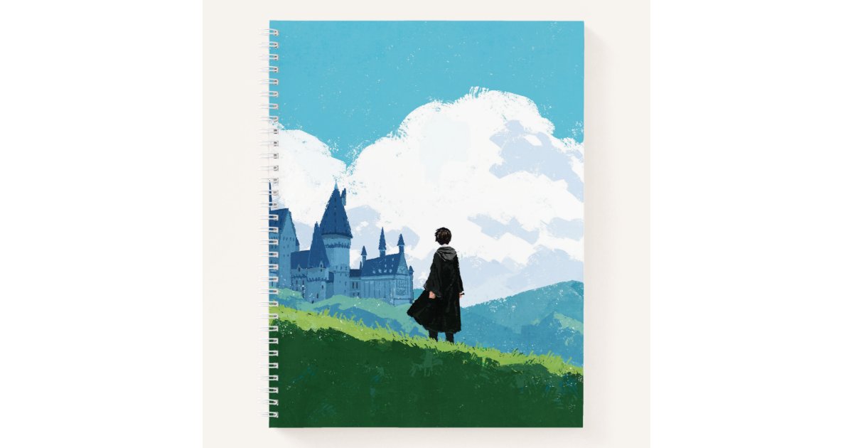 HARRY POTTER™ Overlooking HOGWARTS™ Castle Notebook | Zazzle