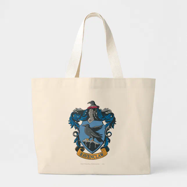 Harry Potter | Ravenclaw Coat of Arms Large Tote Bag | Zazzle