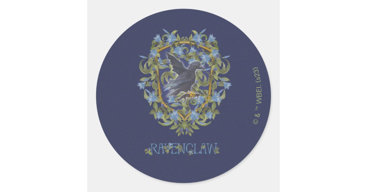 HARRY POTTER™ | RAVENCLAW™ Crest Classic Round Sticker | Zazzle