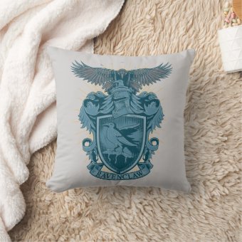 Harry Potter | Ravenclaw Crest Throw Pillow | Zazzle