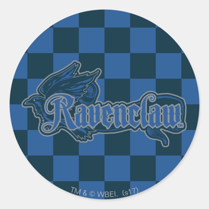 Harry Potter | Ravenclaw Eagle Graphic Classic Round Sticker | Zazzle.com
