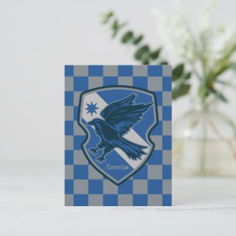 Harry Potter | Ravenclaw House Pride Crest Postcard | Zazzle