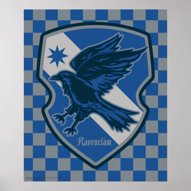 Harry Potter | Ravenclaw House Pride Crest Poster | Zazzle