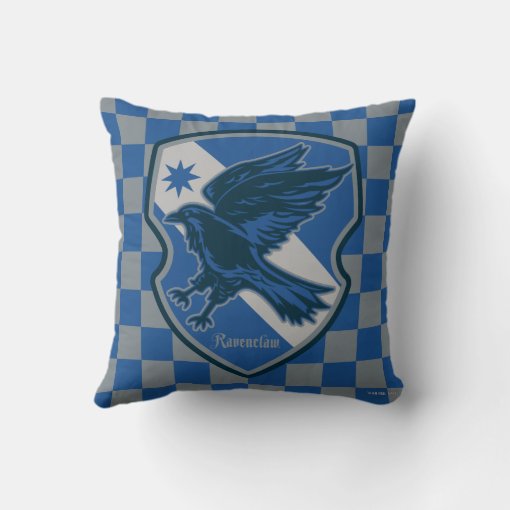 Harry Potter | Ravenclaw House Pride Crest Throw Pillow | Zazzle