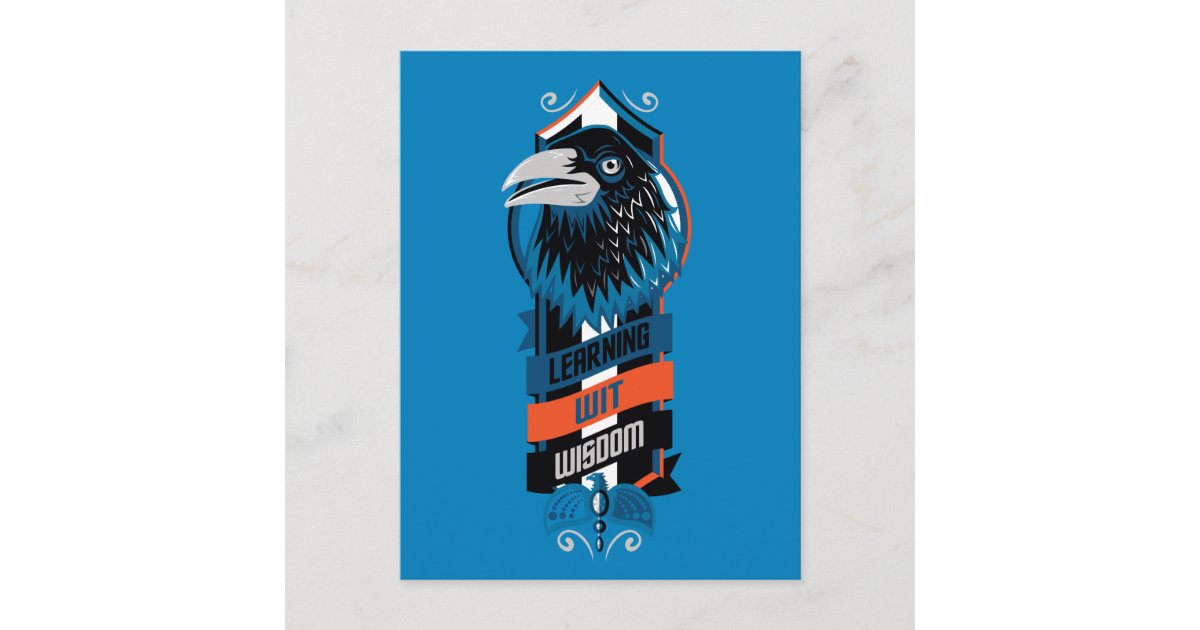 Harry Potter | RAVENCLAW™ House Sigil Postcard | Zazzle