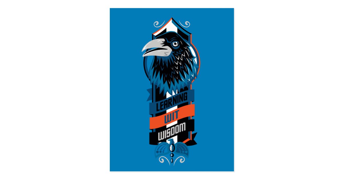 Harry Potter | RAVENCLAW™ House Sigil Postcard | Zazzle.com