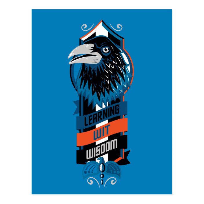 Harry Potter | RAVENCLAW™ House Sigil Postcard | Zazzle.com