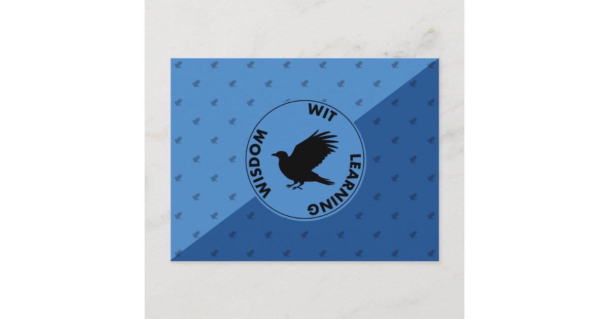 Harry Potter | RAVENCLAW™ House Traits Graphic Postcard | Zazzle