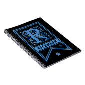 Harry Potter | Ravenclaw Monogram Banner Notebook | Zazzle