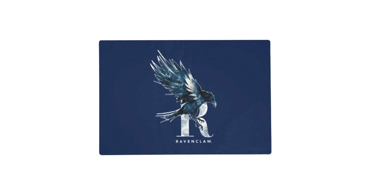 Harry Potter | RAVENCLAW™ Raven Watercolor Placemat | Zazzle