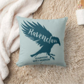 Harry Potter | RAVENCLAW™ Silhouette Typography Throw Pillow | Zazzle