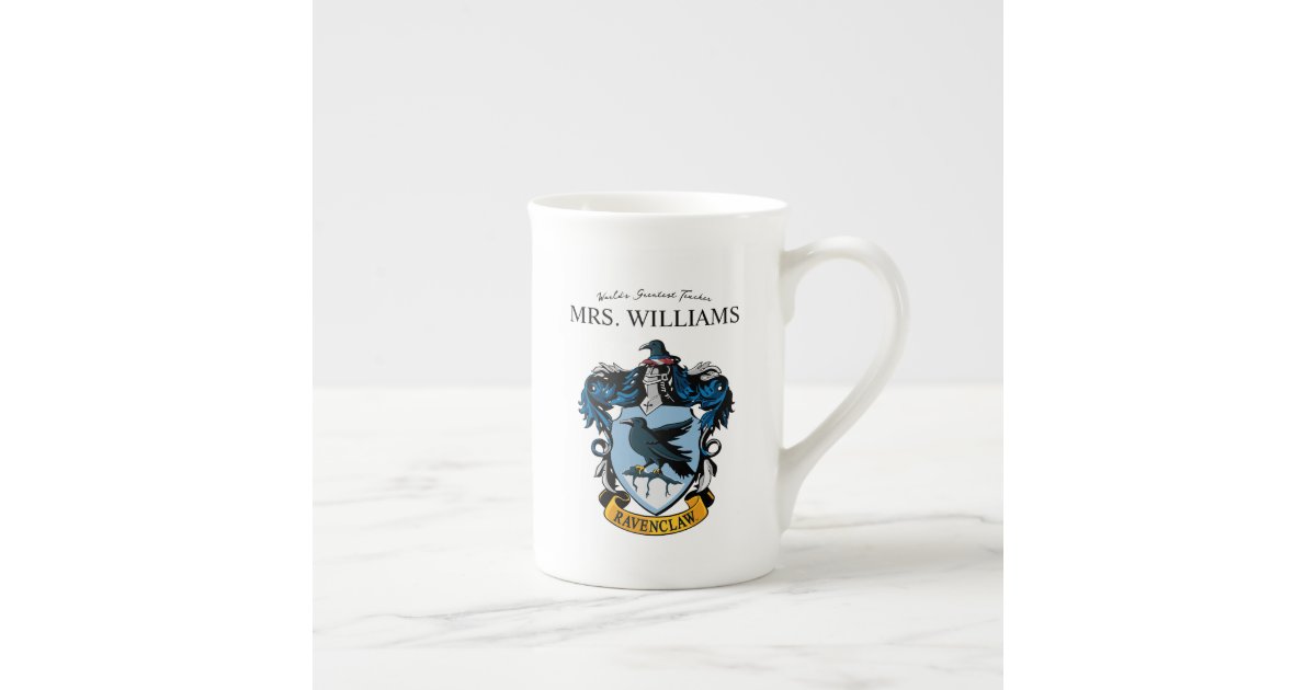 Harry Potter | Ravenclaw Teacher Personalized Bone China Mug | Zazzle