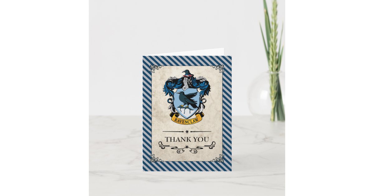 Harry Potter | Ravenclaw Thank You | Zazzle