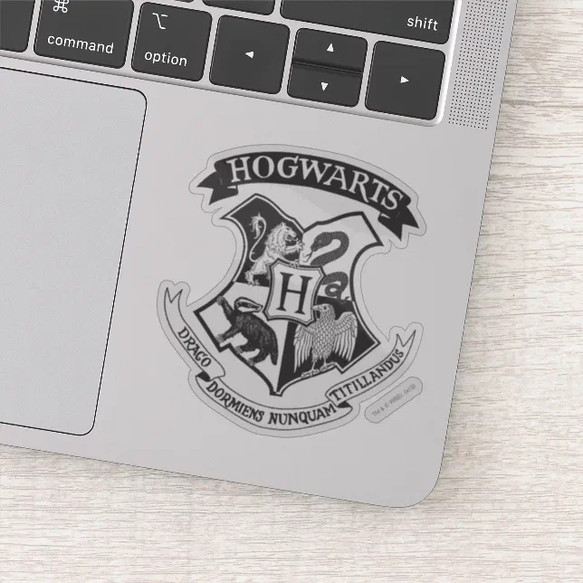 Harry Potter | Retro Hogwarts Crest Sticker | Zazzle