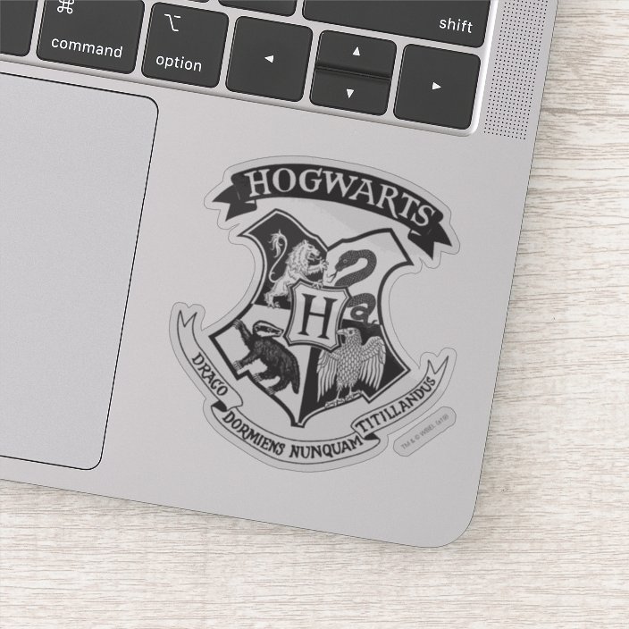 Harry Potter | Retro Hogwarts Crest Sticker | Zazzle.com