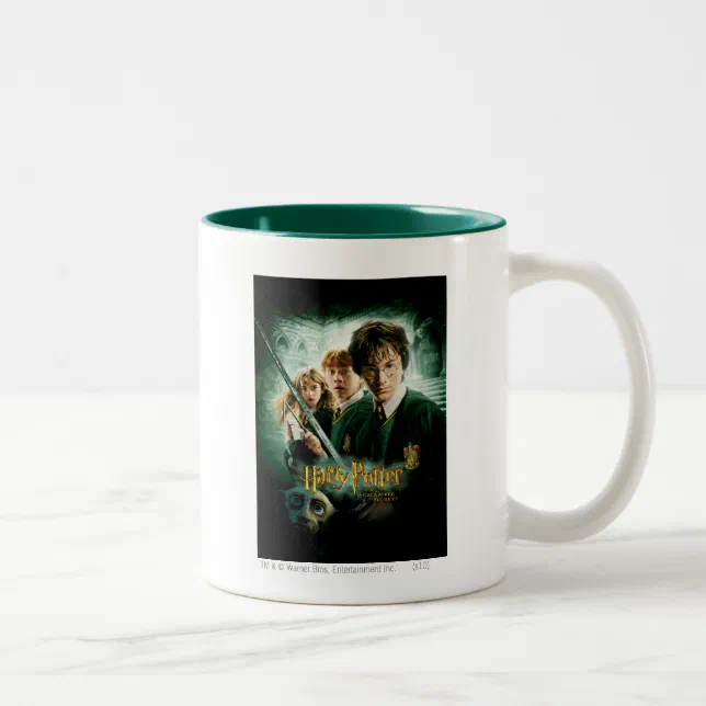 Harry Potter Ron Hermione Dobby Group Shot Two-Tone Coffee Mug | Zazzle