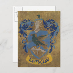 Harry Potter | Rustic Ravenclaw Painting Postcard | Zazzle
