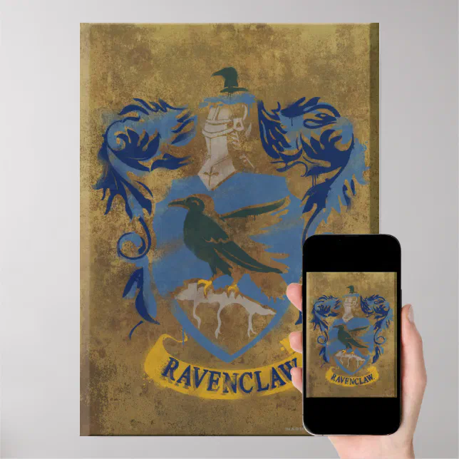 Harry Potter | Rustic Ravenclaw Painting Poster | Zazzle
