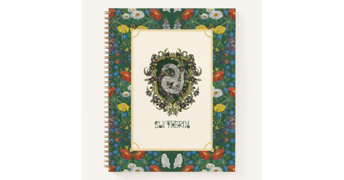 HARRY POTTER™ | SLYTHERIN™ Crest Notebook | Zazzle