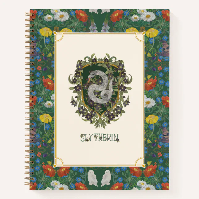 HARRY POTTER™ | SLYTHERIN™ Crest Notebook | Zazzle