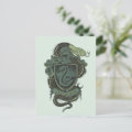 Harry Potter | Slytherin Crest Postcard | Zazzle