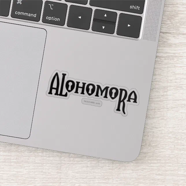 Harry Potter Spell | Alohomora Sticker | Zazzle