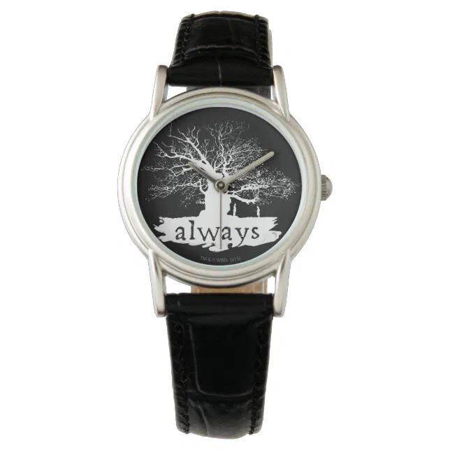 Harry Potter Spell | Always Quote Silhouette Watch | Zazzle