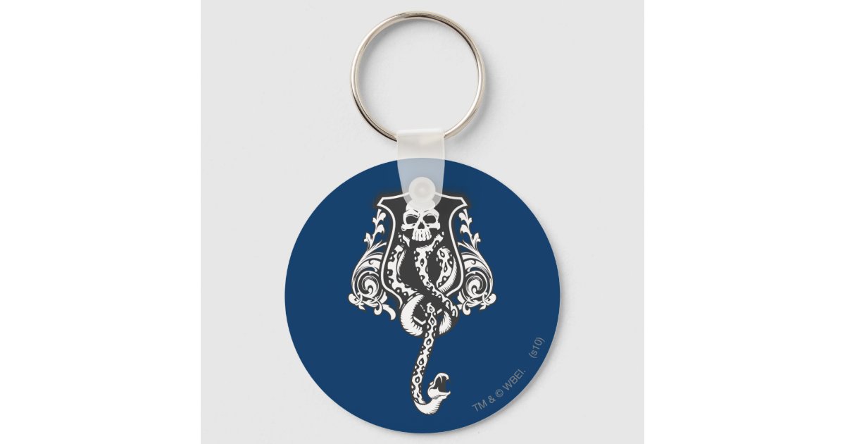 Harry Potter Spell | Dark Mark Keychain | Zazzle