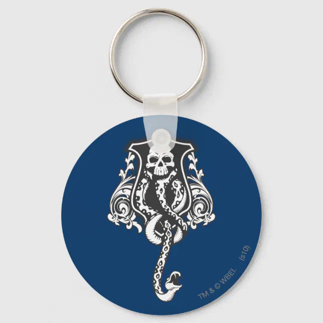 Harry Potter Spell | Dark Mark Keychain | Zazzle