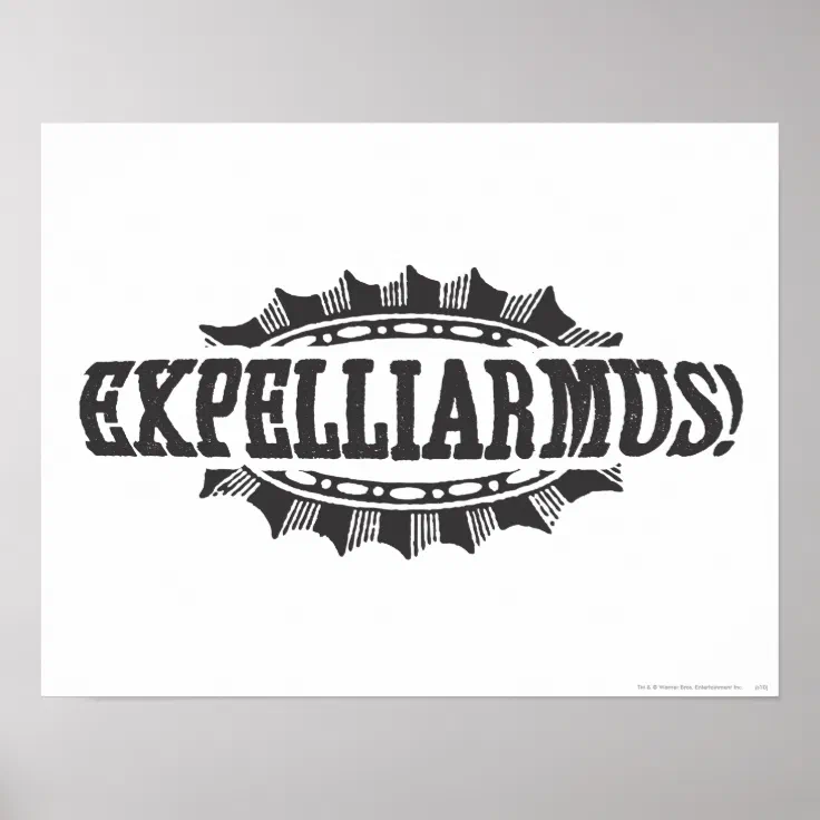 Harry Potter Spell | Expelliarmus! Poster | Zazzle