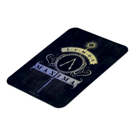 Harry Potter Spell | Lumos Maxima Graphic Magnet | Zazzle
