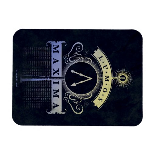 Harry Potter Spell | Lumos Maxima Graphic Magnet | Zazzle