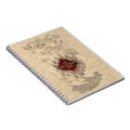 Harry Potter Spell | Marauder's Map Notebook | Zazzle