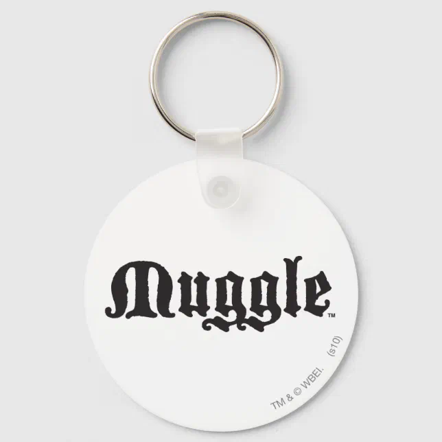 Harry Potter Spell | Muggle Keychain | Zazzle