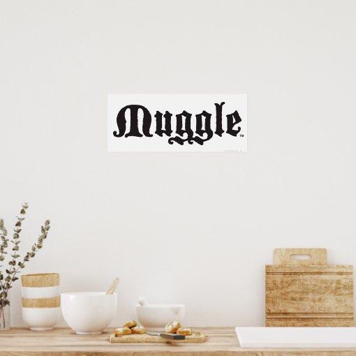 Harry Potter Spell | Muggle Poster | Zazzle