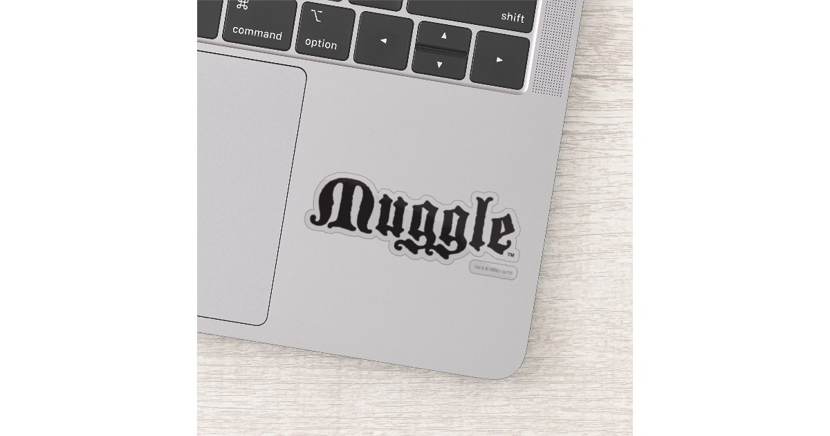 Harry Potter Spell | Muggle Sticker | Zazzle