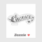 Harry Potter Spell | Obliviate Sticker | Zazzle