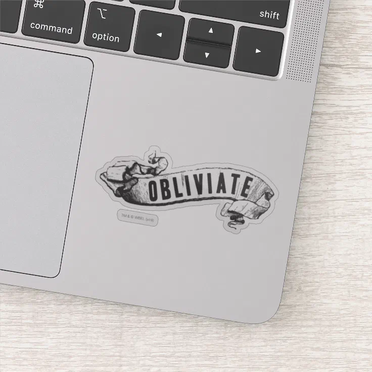 Harry Potter Spell | Obliviate Sticker | Zazzle
