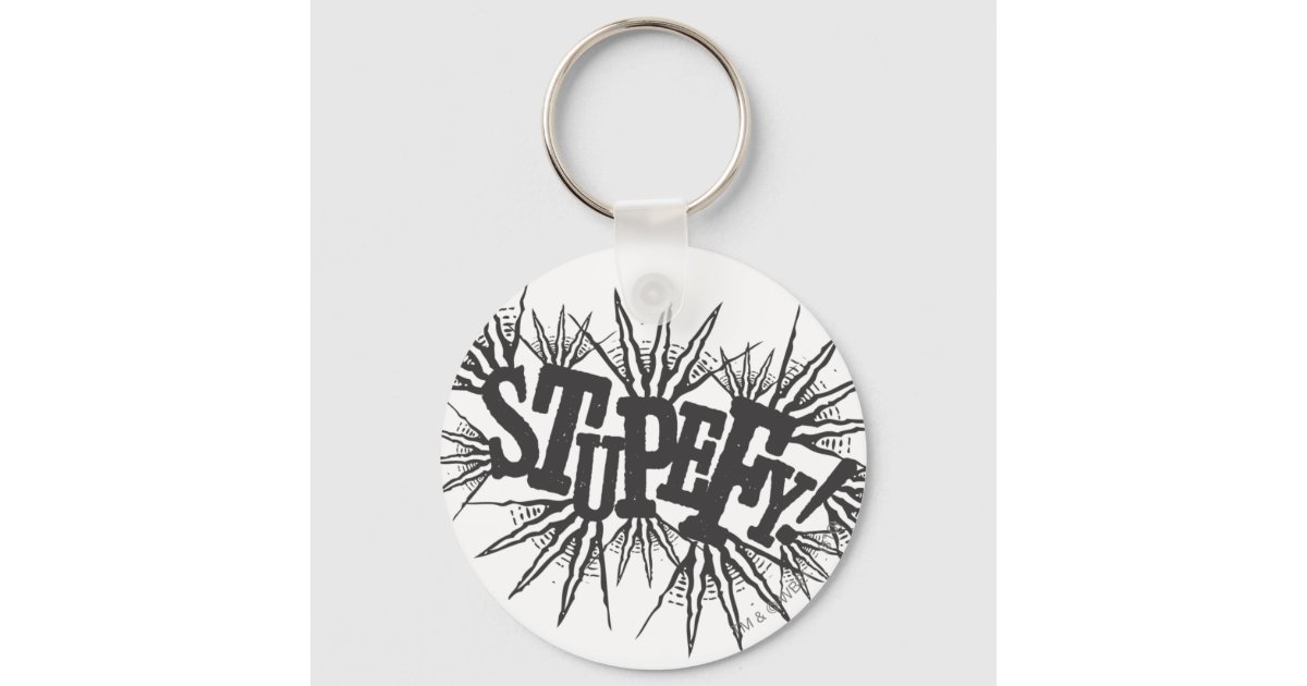 Harry Potter Spell | Stupefy! Keychain | Zazzle