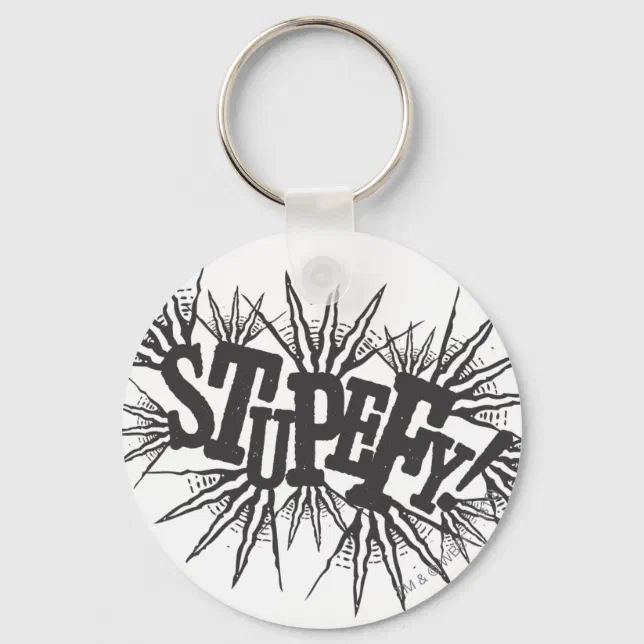 Harry Potter Spell | Stupefy! Keychain | Zazzle