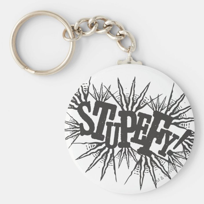 Harry Potter Spell | Stupefy! Keychain | Zazzle.com