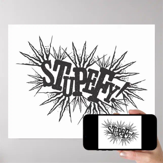 Harry Potter Spell | Stupefy! Poster | Zazzle