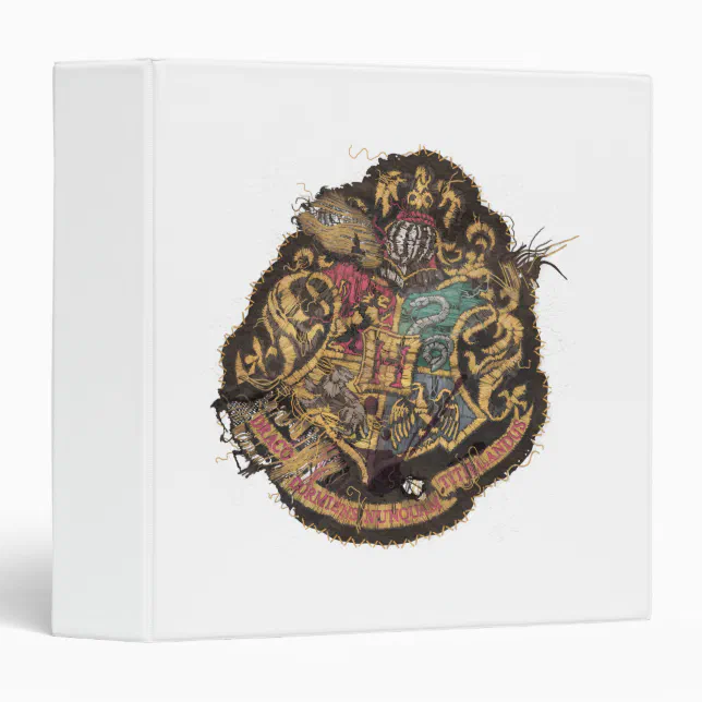 Harry Potter | Vintage Hogwarts Crest Binder | Zazzle