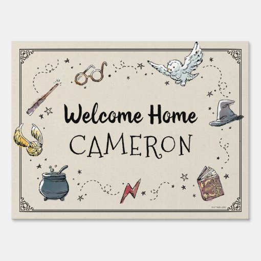 Harry Potter Welcome Baby Sign | Zazzle