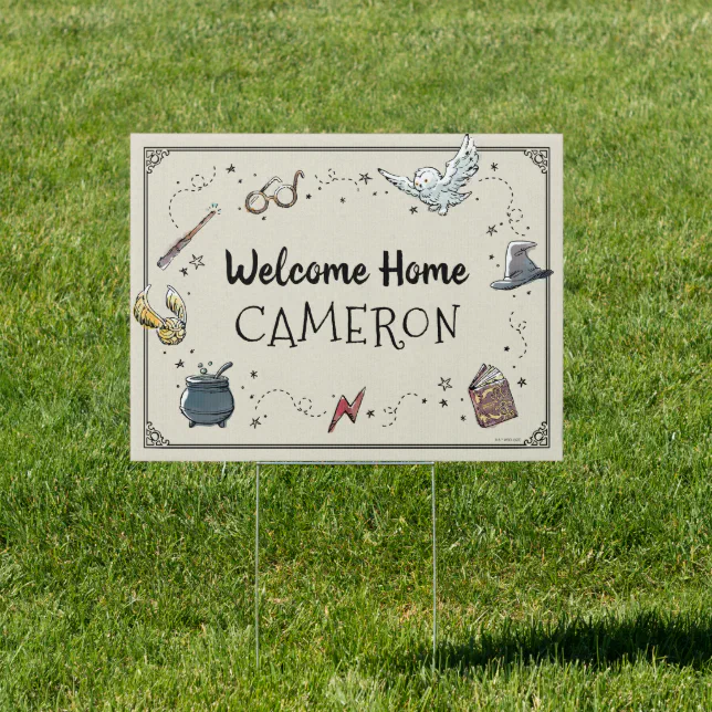 Harry Potter Welcome Baby Sign | Zazzle