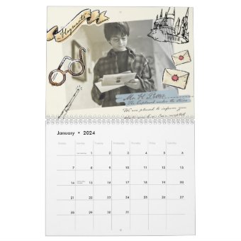HARRY POTTER™ | Welcome To Hogwarts™ Calendar | Zazzle
