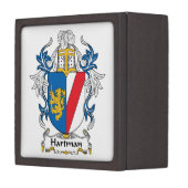 Hartman Family Crest Gift Box | Zazzle